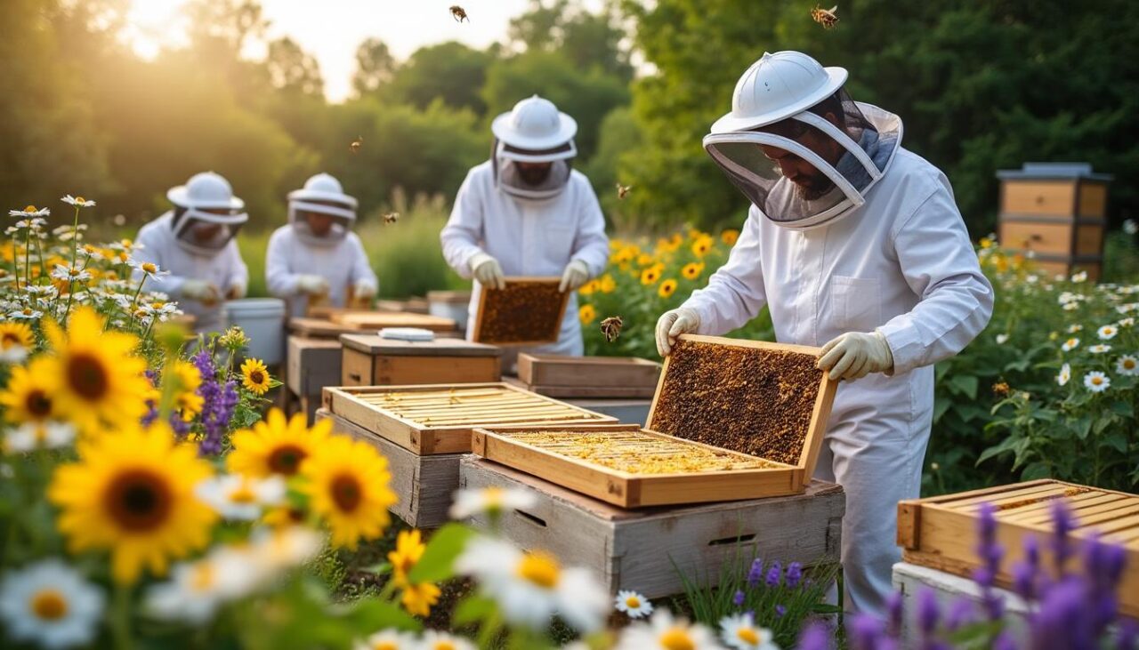 Construire une colonie d'abeilles en quelques étapes