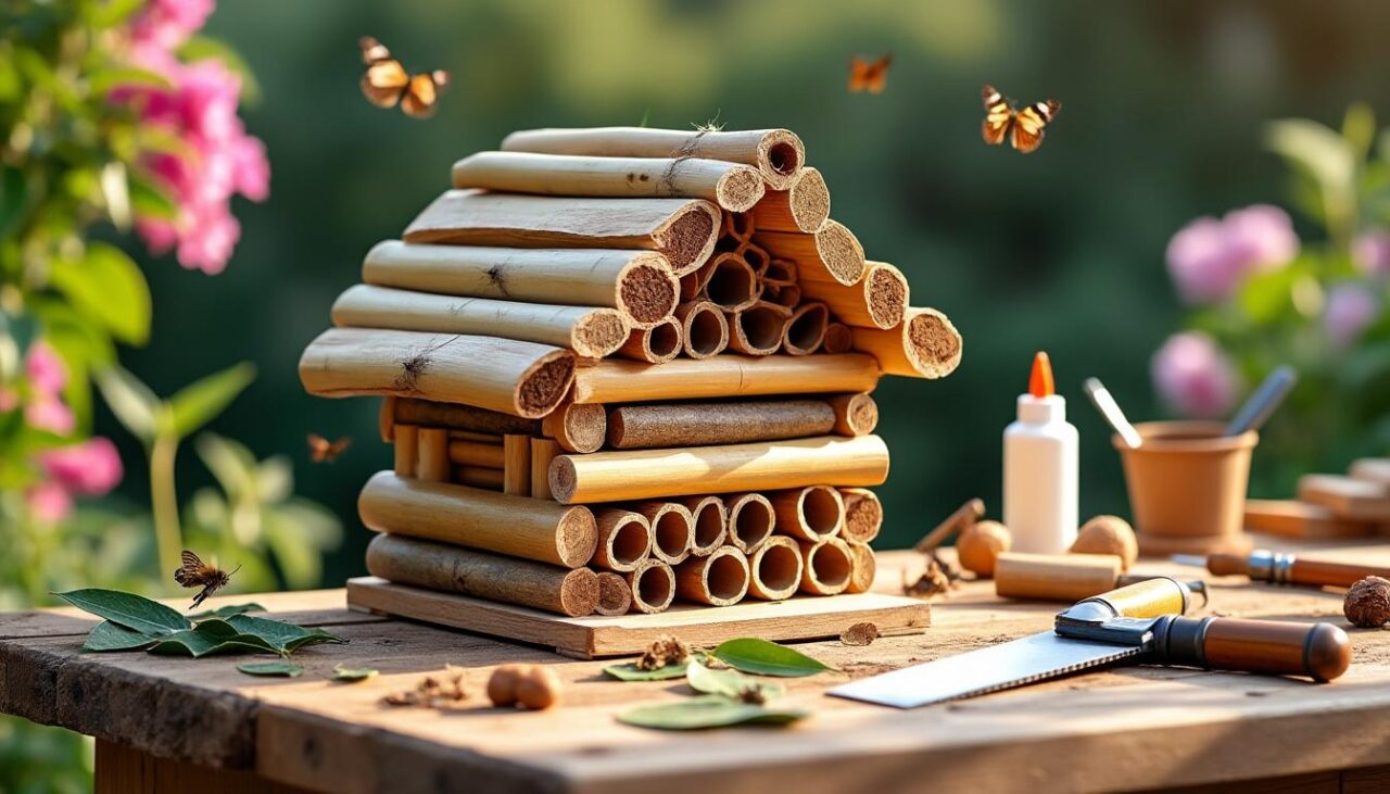 Fabriquez votre ruche pour abeilles solitaires : guide pratique et écolo